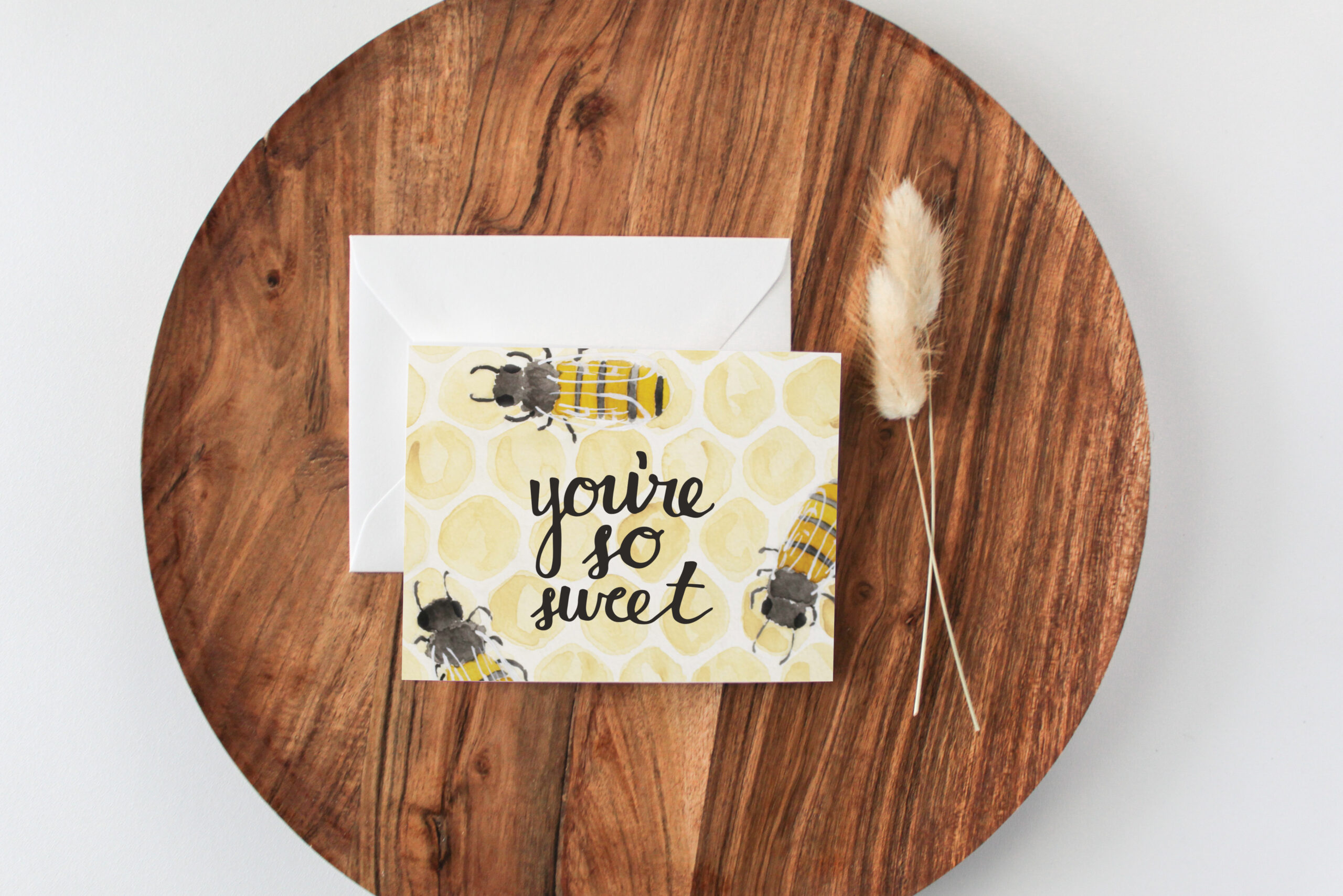 You're So Sweet Bee Greeting Card | Free Shipping