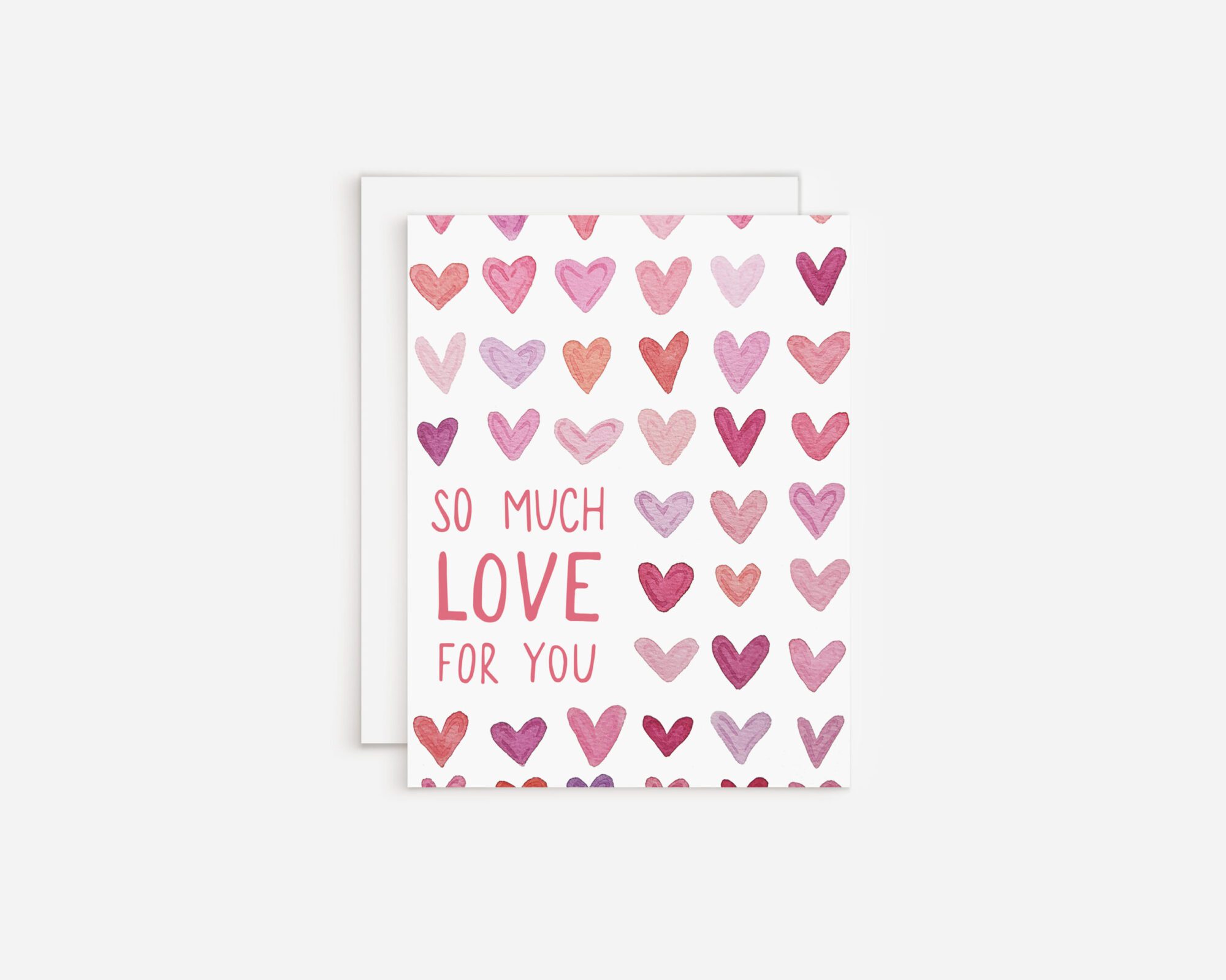 So Much Love For You Card - White Clover Paper Co.