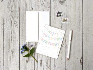How To Sign Off A Birthday Card - White Clover Paper Co.